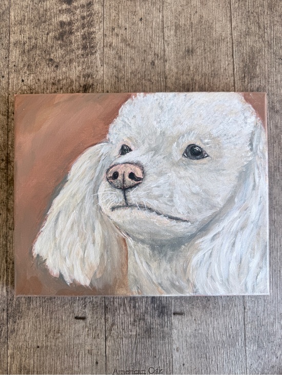 rikkisratpack | Other | Rikkisratpack Custom Poodle Painting | Poshmark